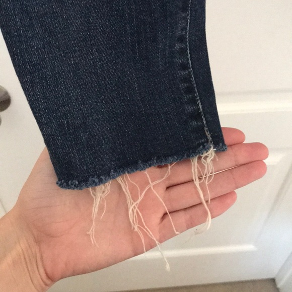 GAP | Jeans | Gap Raw Edge Cropped Skinny Jean | Poshmark